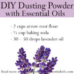 DIY Essential Oil Dusting Powder Recipe - The Miracle of Essential Oils