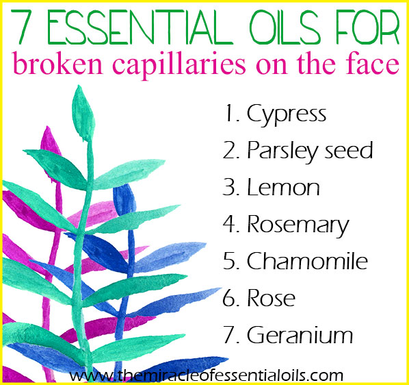 7 Essential Oils for Broken Capillaries on the Face + DIY Recipe - The ...
