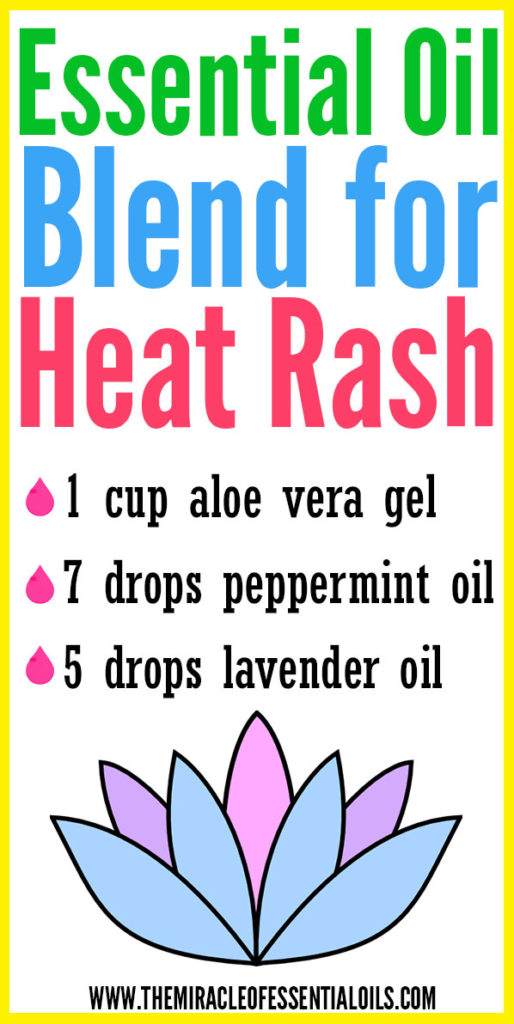 DIY Essential Oil Blend for Heat Rash - The Miracle of Essential Oils